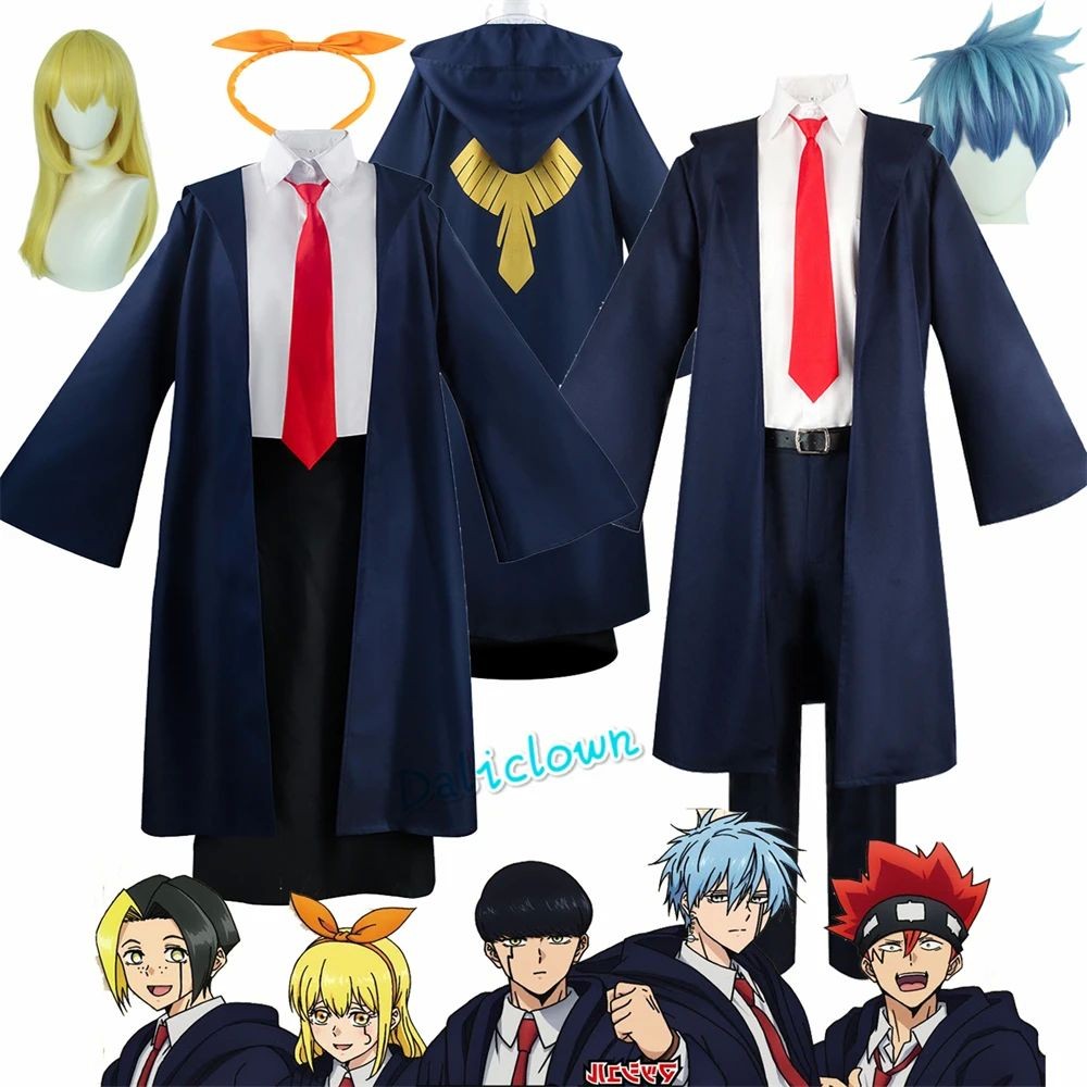 Anime Mashle Cosplay Mash Limão Varita Abel Lança Traje Feminino ...