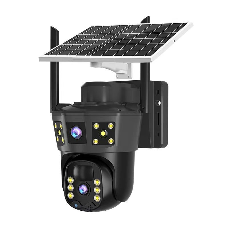 V360 CCTV Câmera Solar 4G Cartão SIM 8MP 4K Ao Ar Livre WiFi Sem Fio ...