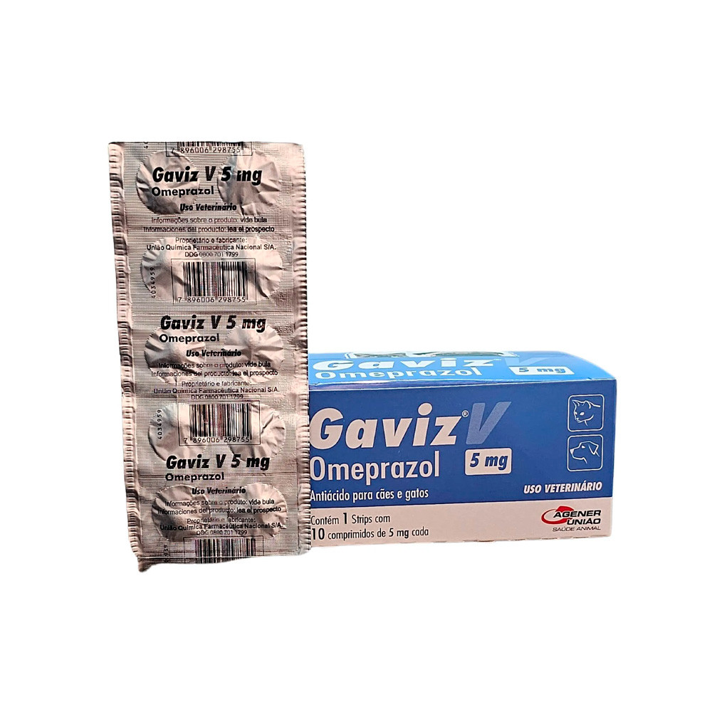 Gaviz 5mg Omeprazol - Cartela 10 Comprimidos | Shopee Brasil
