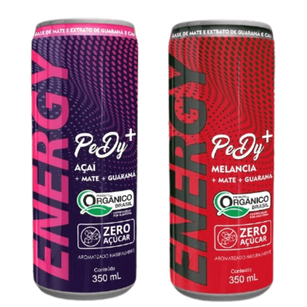 Kit 10 Energético Zero Açúcar 350ml Sabores - PeDy | Shopee Brasil