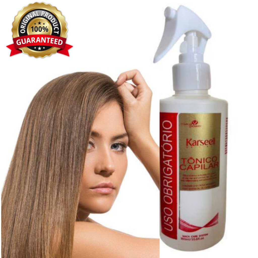 Spray Protetor Térmico e Tonico Capilar Karseell 300 ML Uso Obrigatório ...