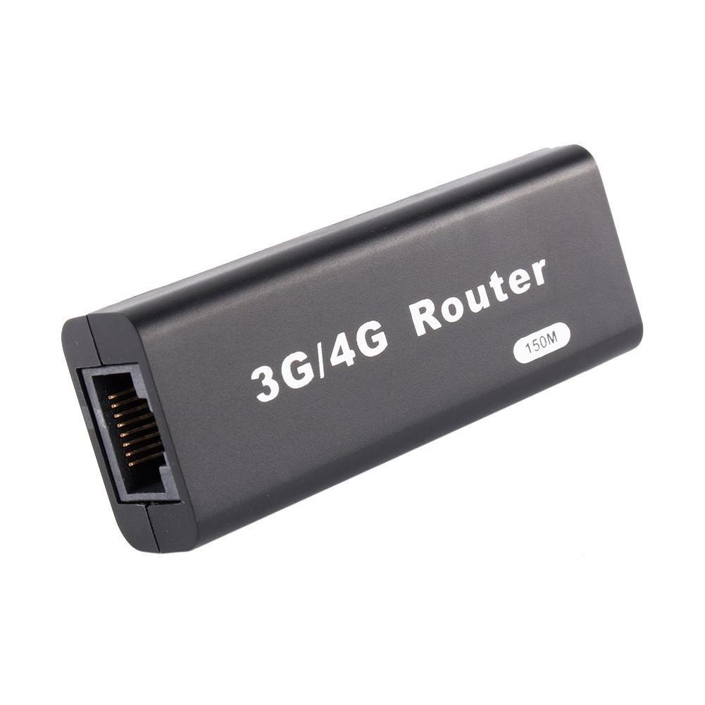 Swsww Hotspot WiFi WLAN Portátil 3G/4G 150Mbps RJ45 Roteador USB Sem ...
