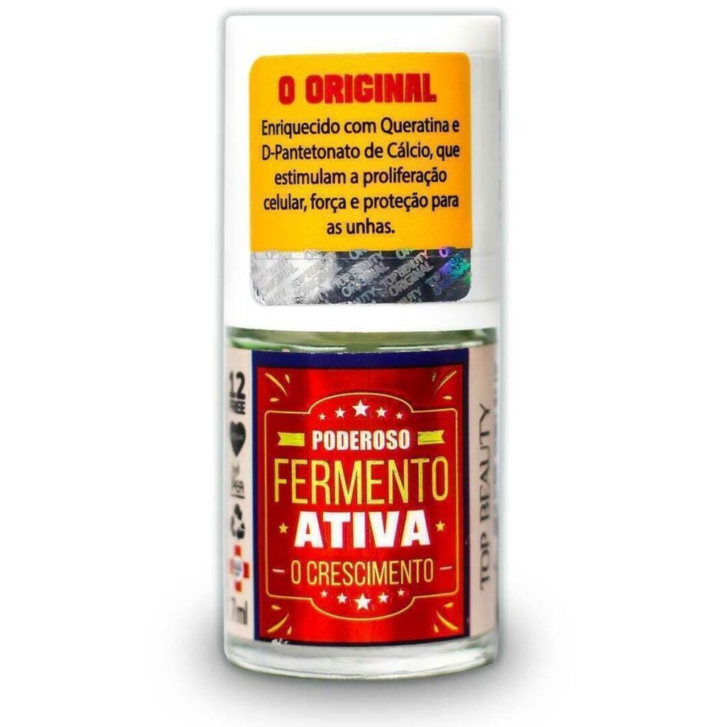 Top Beauty - Base Poderosa Fermento Ativa Crescimento 7ml Belanet ...