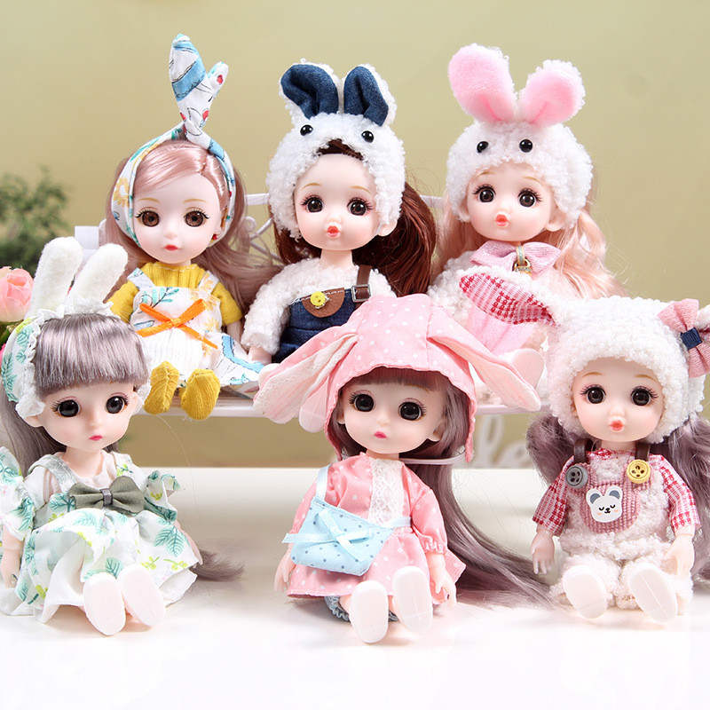 17cm Hengchao confuso Barbie boneca caixa de presente conjunto ...