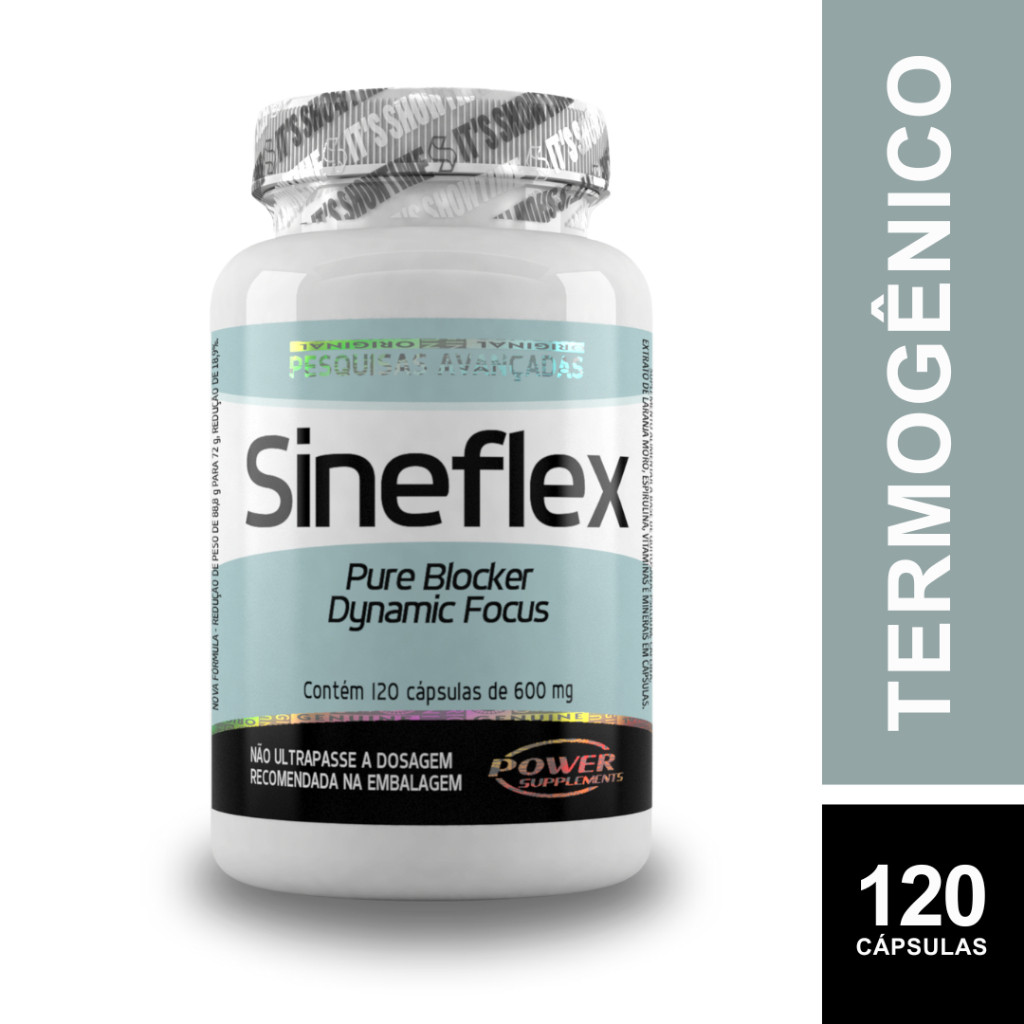 Sineflex Cápsulas Power 120 Unidades | Shopee Brasil