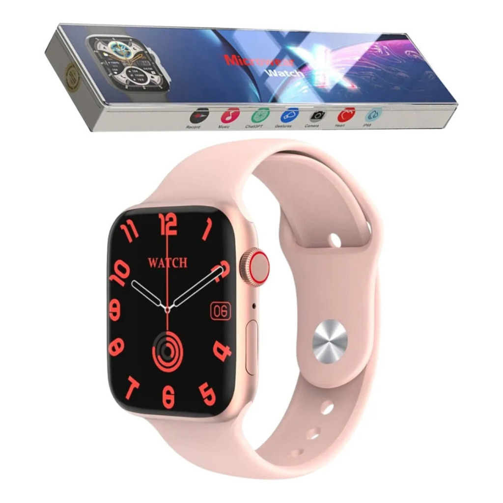 Smartwatch Watch X Serie 10 45Mm Tela Amoled 1Gb Chatgpt Gps | Shopee ...