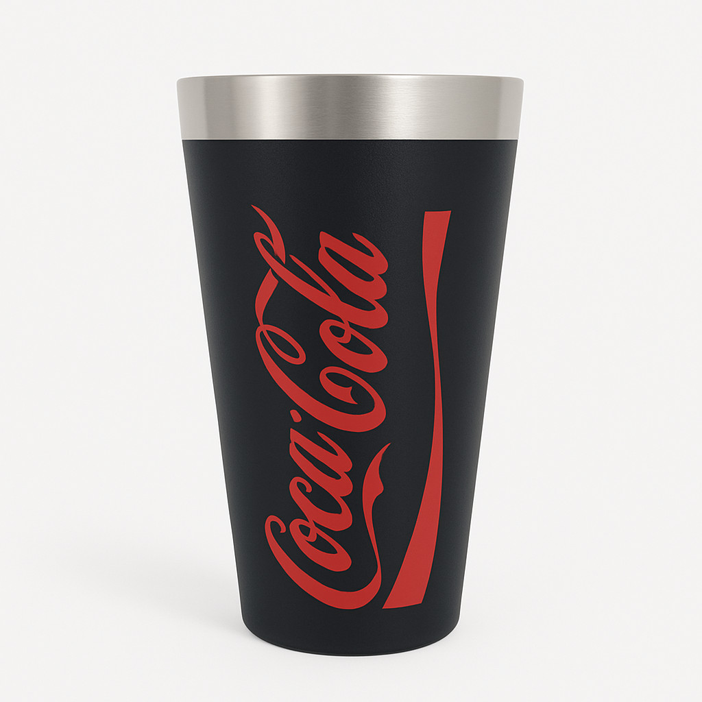 Copo Térmico Oficial Coca Cola Preto 500ml Coke Hauskraft | Shopee Brasil