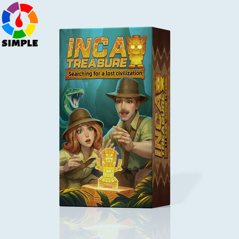 Inca Treasure Hunt Board Games Card Family Parent-Child Party Game ...