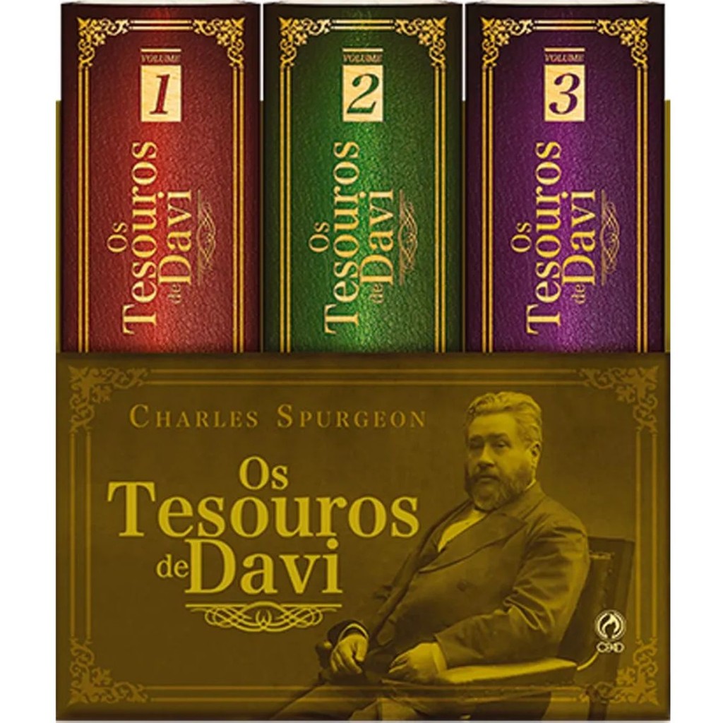 Os Tesouros de Davi | Charles Haddon Spurgeon | CPAD | Shopee Brasil