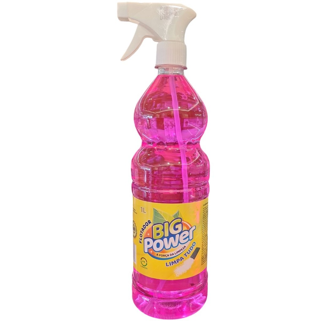 Limpa Tudo Spray Big Power 1L | Shopee Brasil