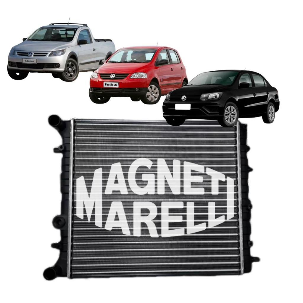 Radiador Fox Gol Voyage 1.0 1.6 2006 2009 2013 Sem Ar 5z0121253 ...