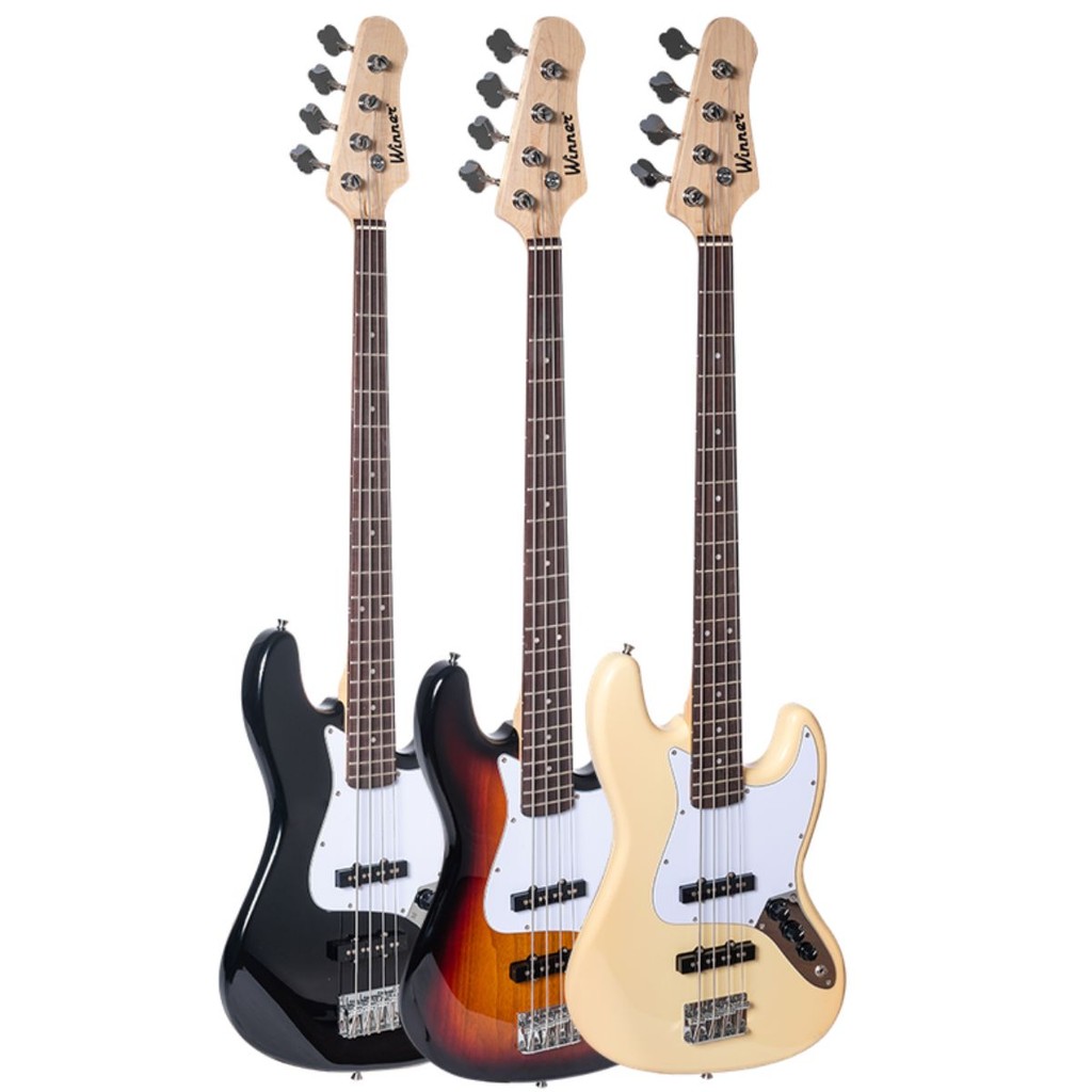 Contra Baixo 4 Cordas Jazz Bass Winner Wbj | Shopee Brasil