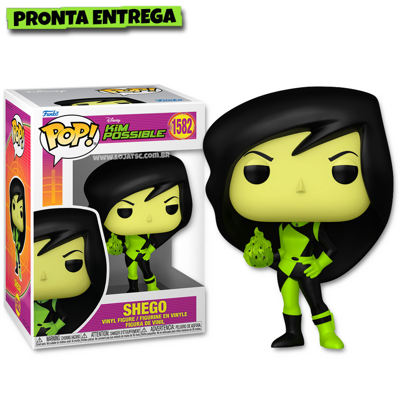 Funko Pop! Kim Possible - Shego 1582 | Shopee Brasil