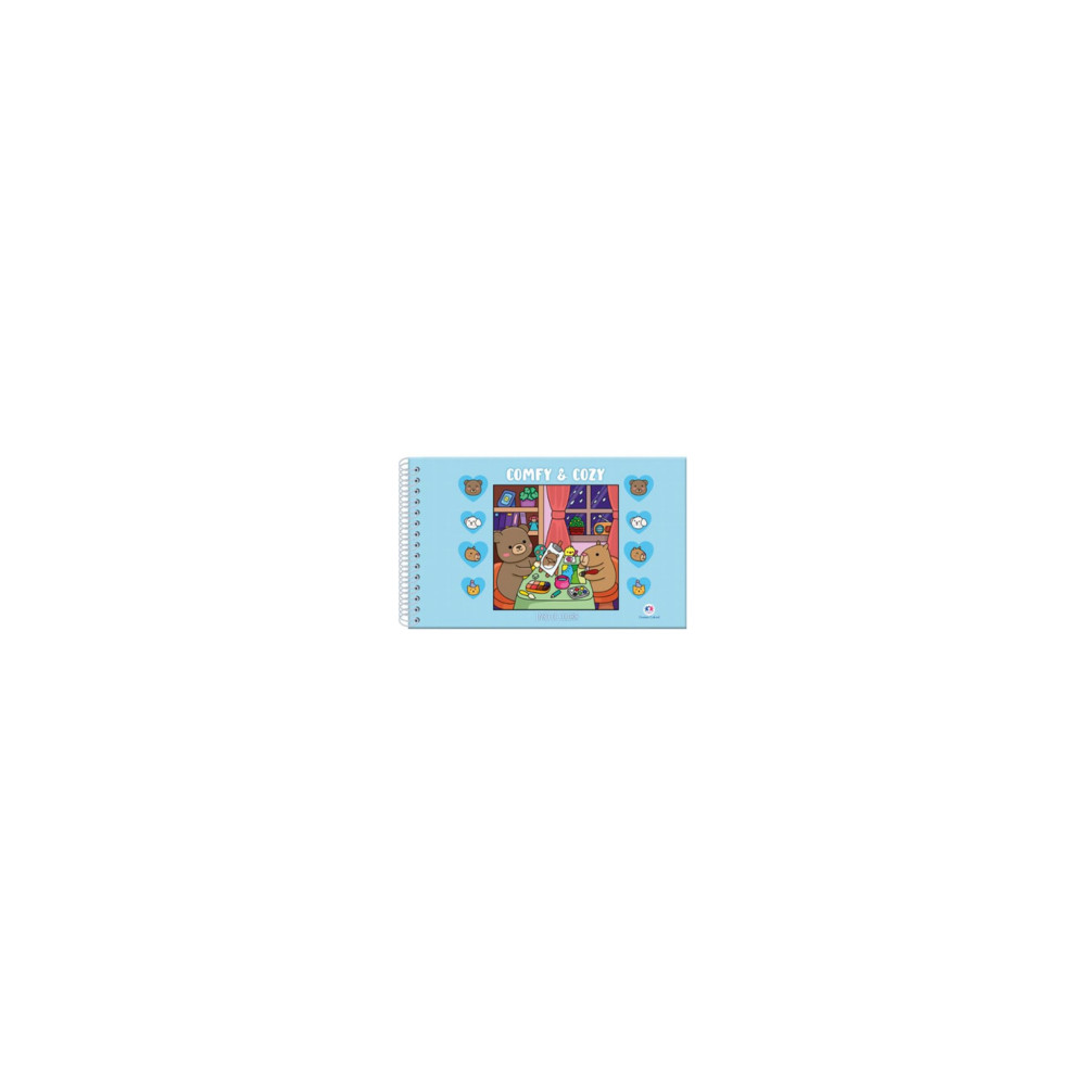 LIVRO DE COLORIR BOBBIE GOODS - COMFY AND COZY BLUE - CIRANDA CULTURAL ...