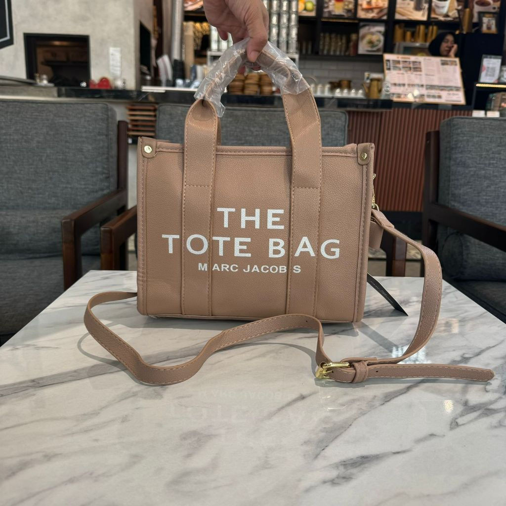 Bolsa Feminina Mar Jacob THE LEATHER MINI TOTE BAG Pronto Em 3 Cores ...