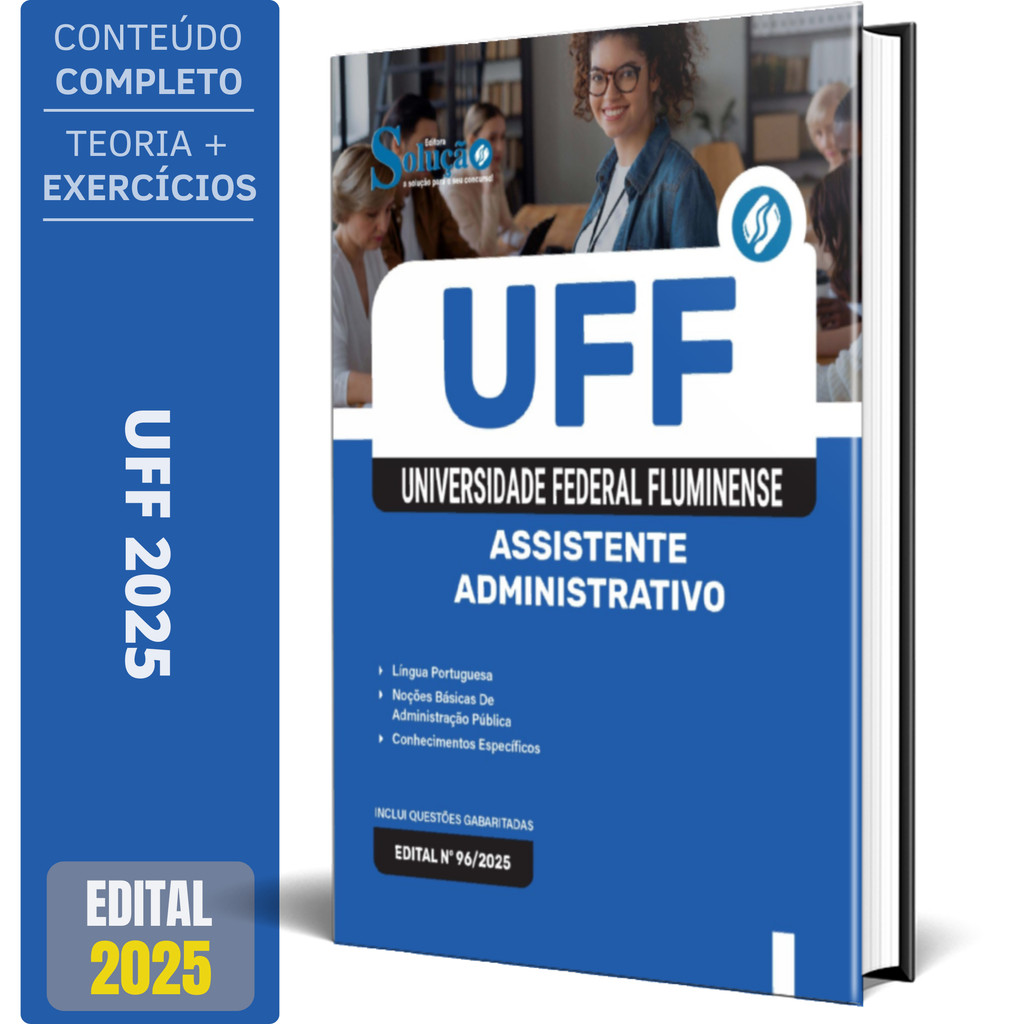 Apostila UFF RJ 2025 - Assistente Administrativo | Shopee Brasil
