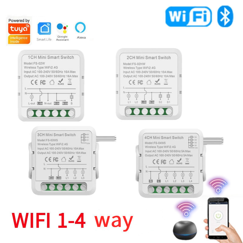 Smart Life Switch , Tuya , WiFi App 16A | Shopee Brasil
