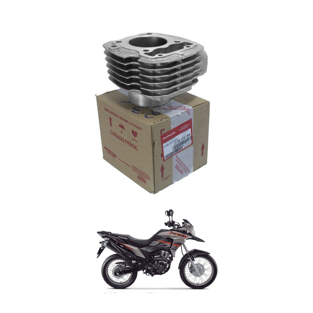 Cilindro Motor Moto XRE190 2016 a 2025 Original Hpnda | Shopee Brasil