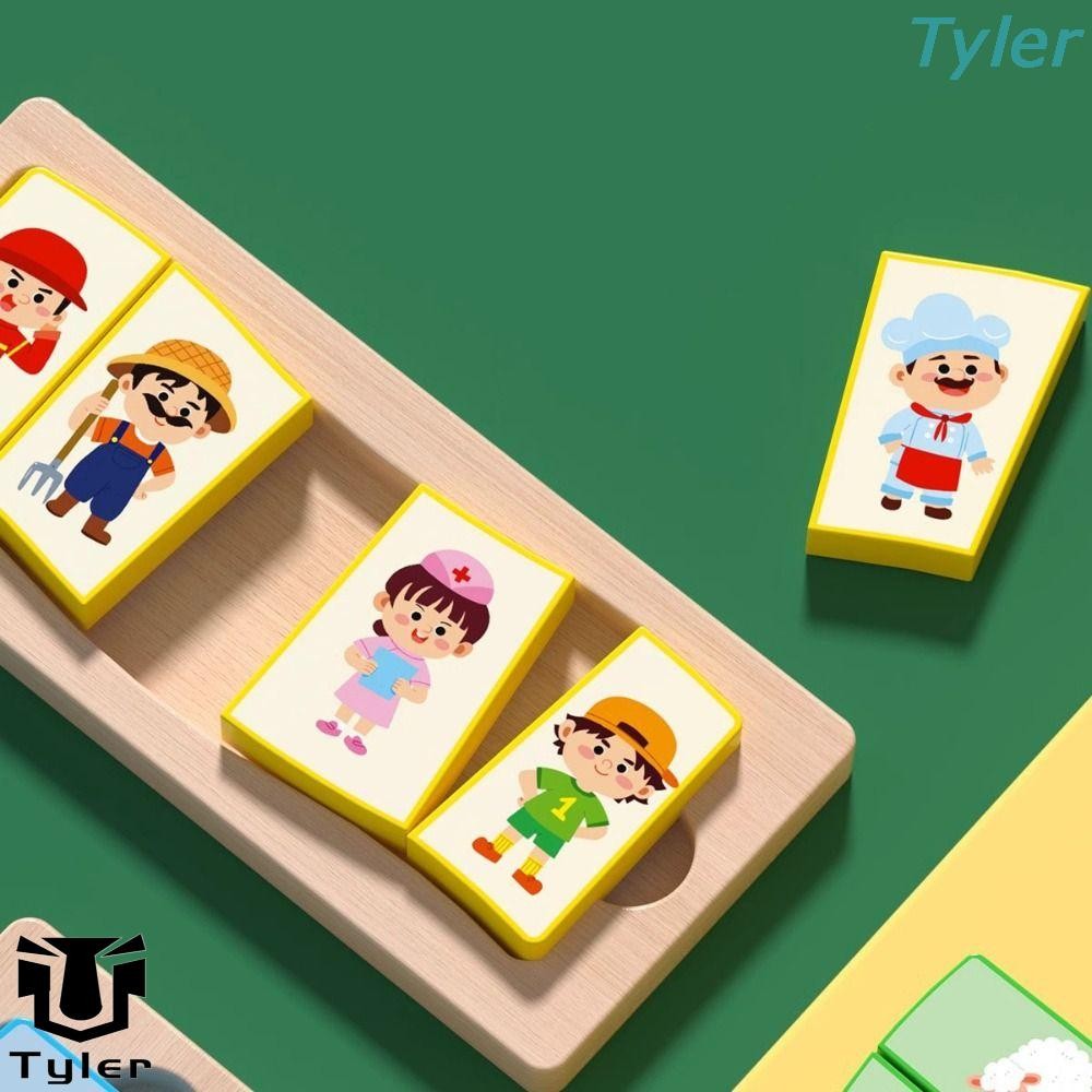 TYLER Toys 3D Puzzles , Montessori Puzzle Board Shape Matching Game ...
