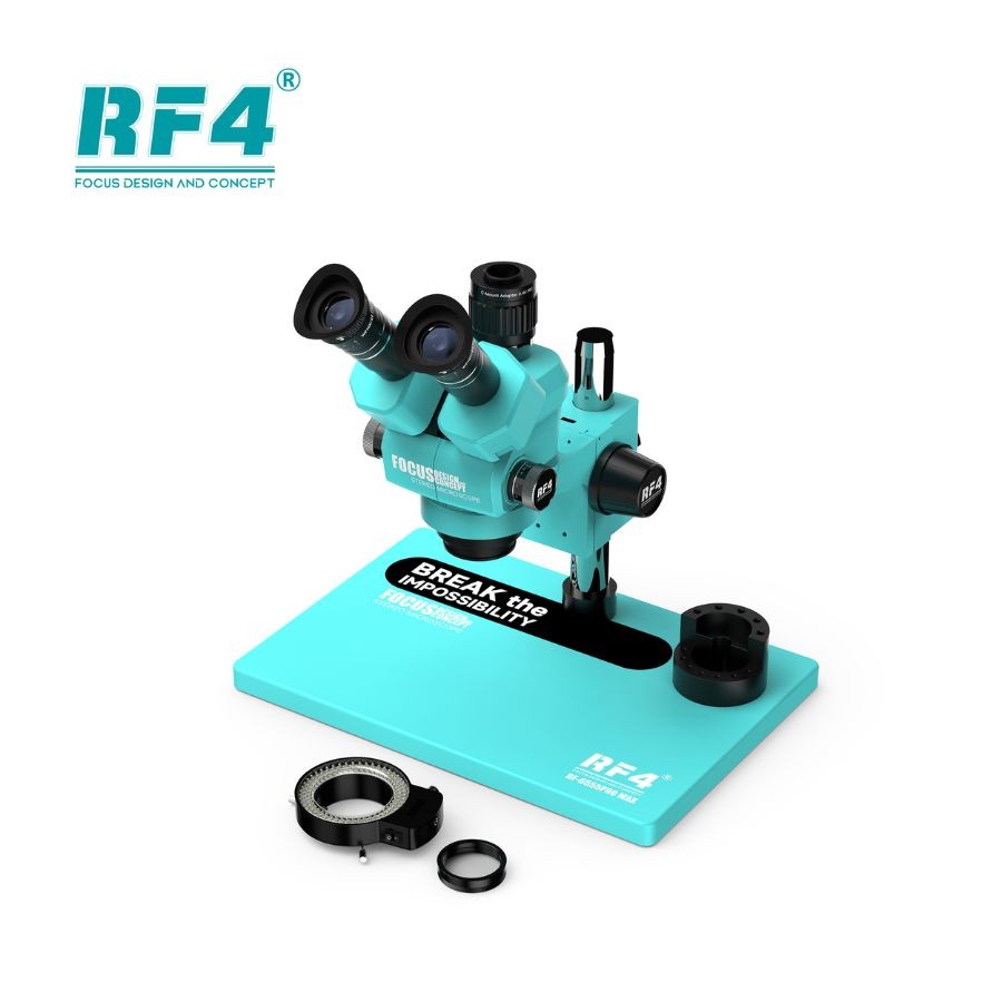 Microscópio Trinocular RF4 RF-6555 PRO MAX 2024 | Shopee Brasil