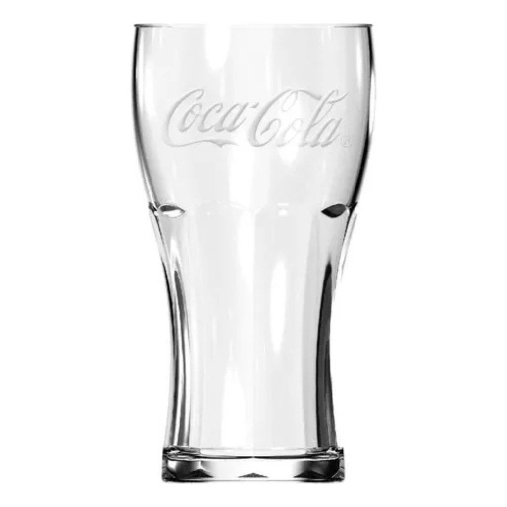 Copo Coca-cola Contour Vidro 300ml | Shopee Brasil