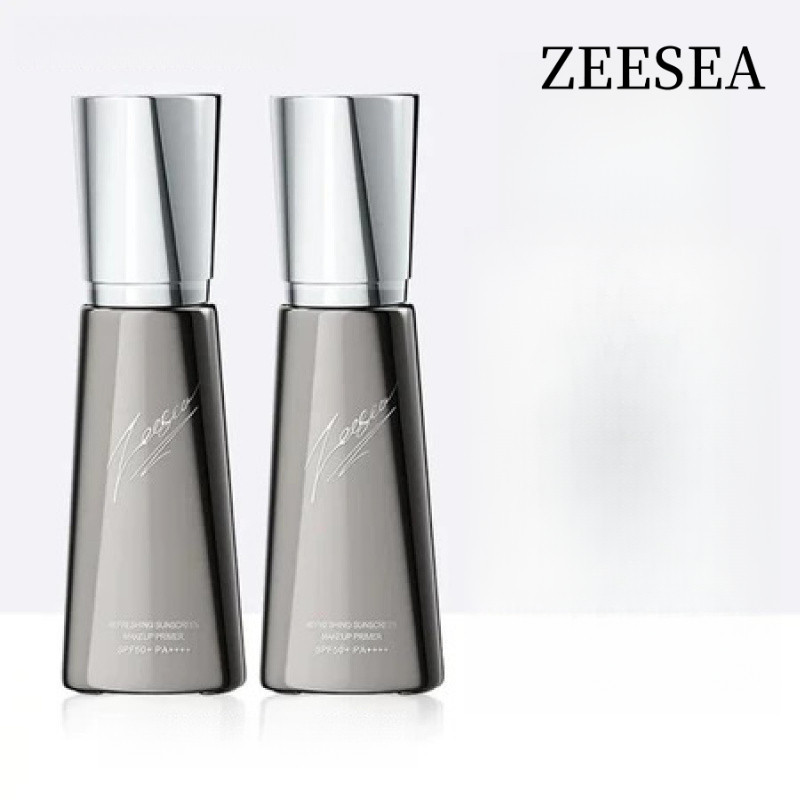 ZEESEA Primer Protetor Solar Maquiagem Base Creme Três Em Um SPF50 + De ...