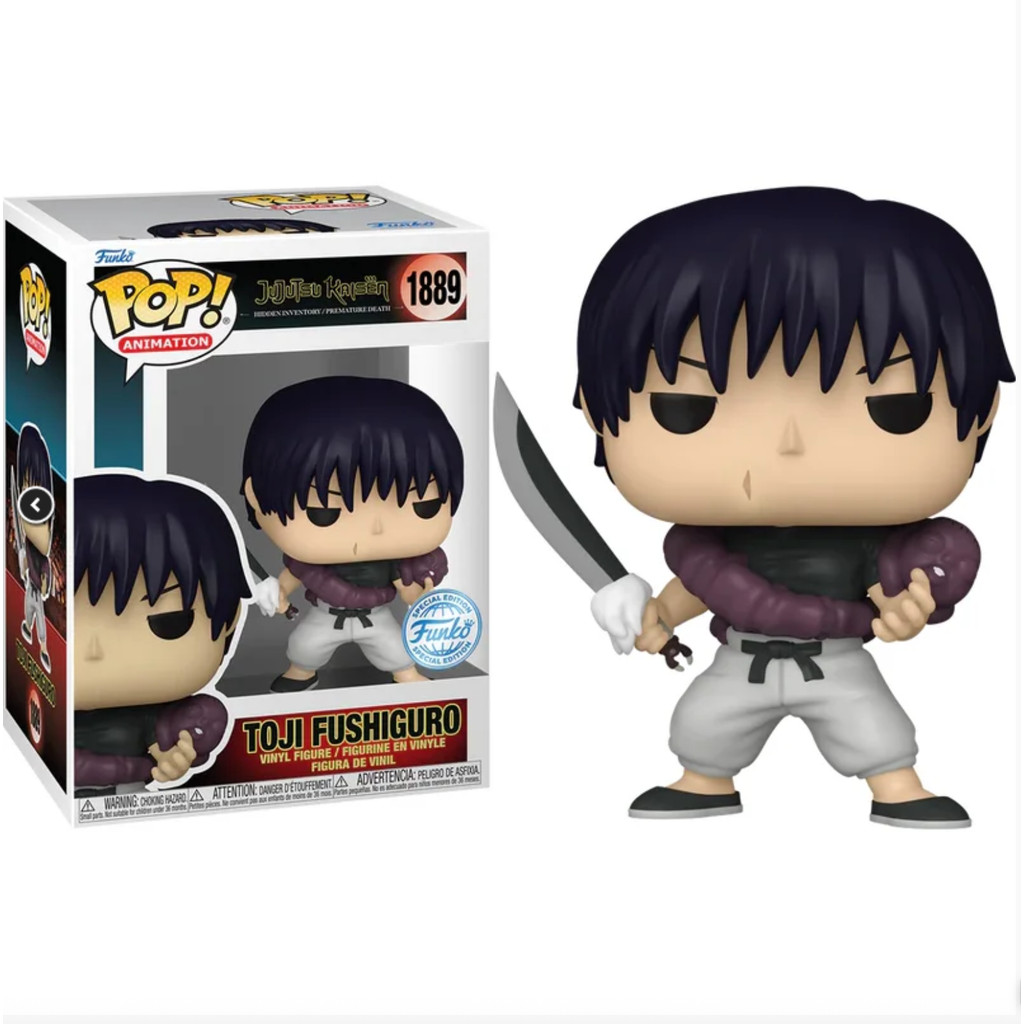 Funko Pop Plus Jujutsu Kaisen Toji Fushiguro 1889 | Shopee Brasil