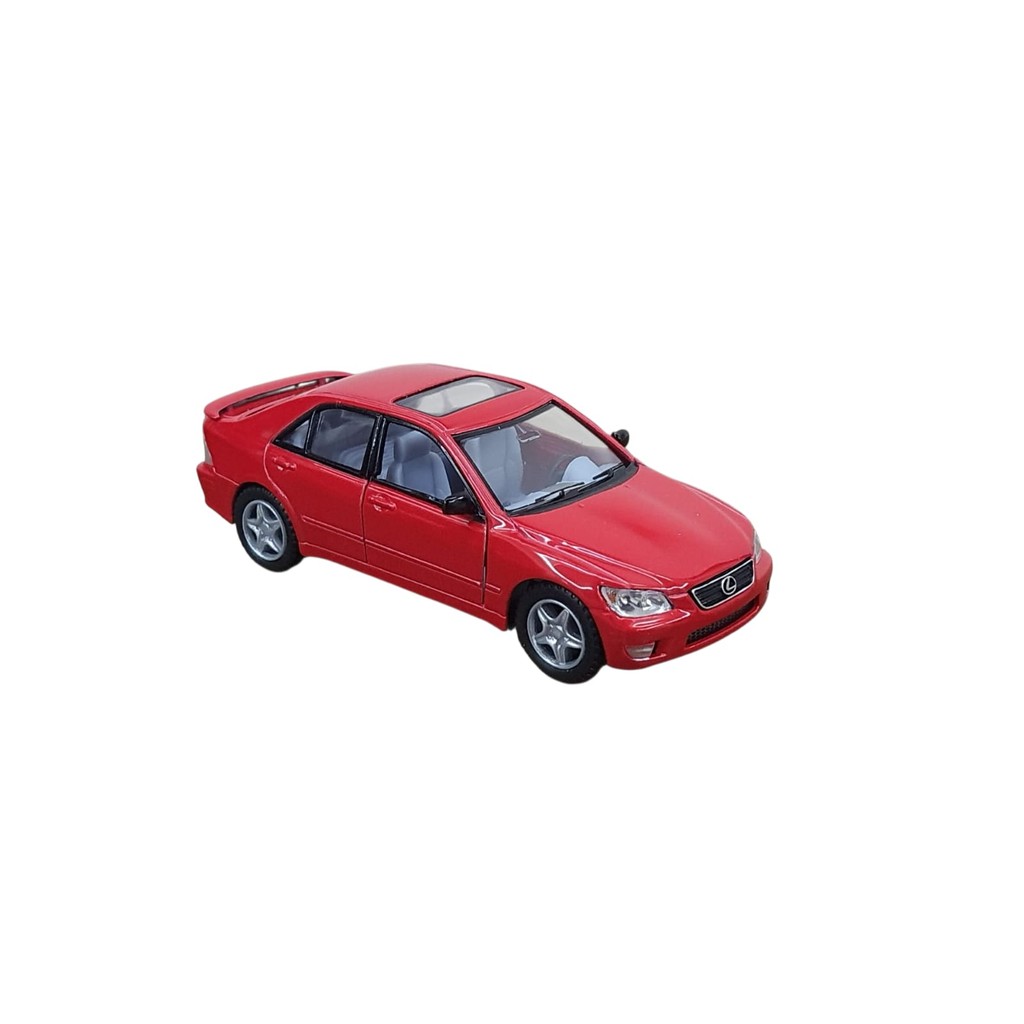 Miniatura Lexus IS 300 Kinsmart 1/36 Metal Fricção Vermelho | Shopee Brasil