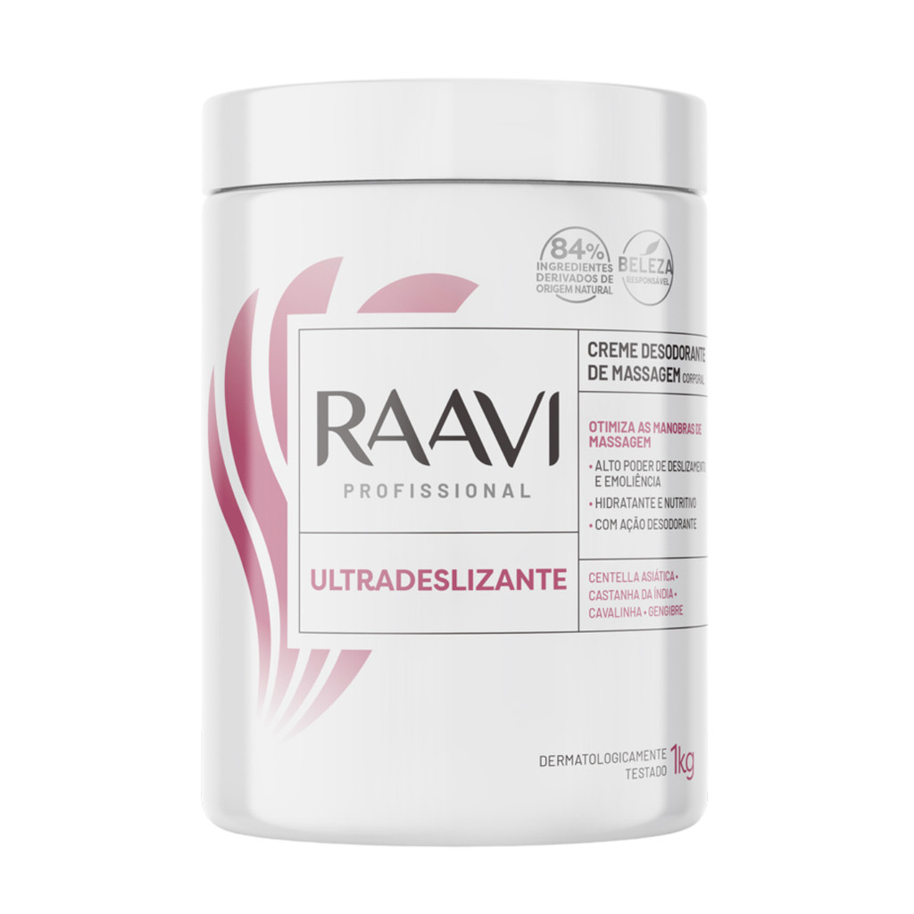 Creme Raavi de Massagem Ultradeslizante 1kg | Shopee Brasil