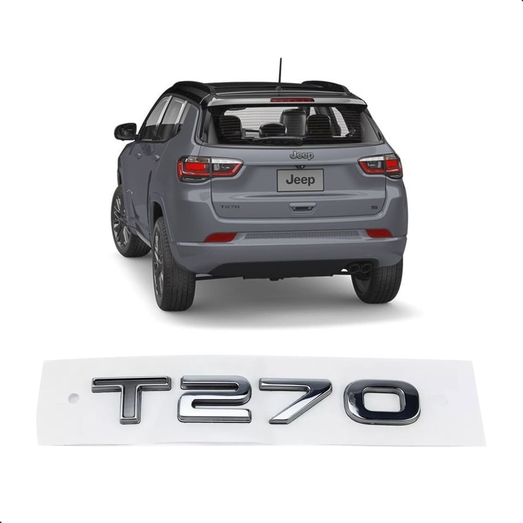 Emblema Jeep Compass Renegade T270 2022 a 2025 | Shopee Brasil