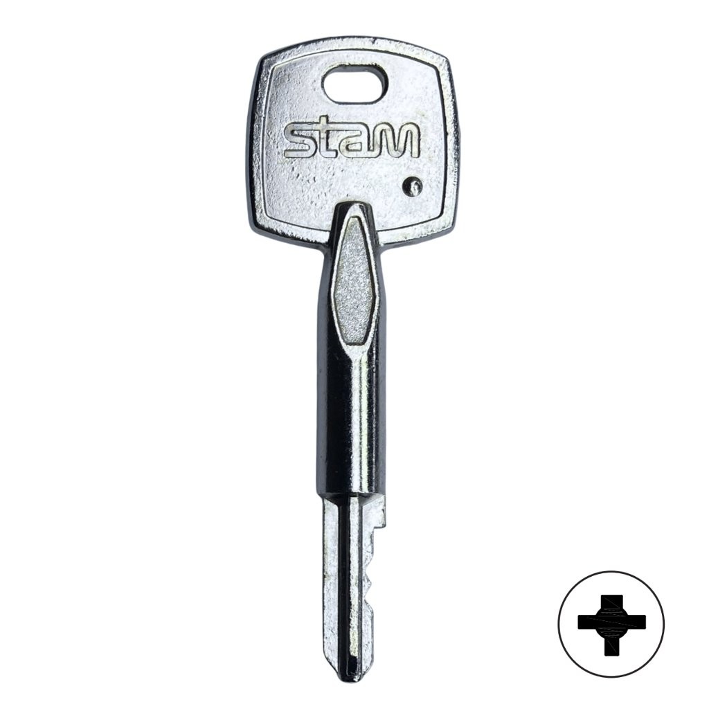 Chave Tetra Stam Original Fechadura Segurança (Fina) | Shopee Brasil