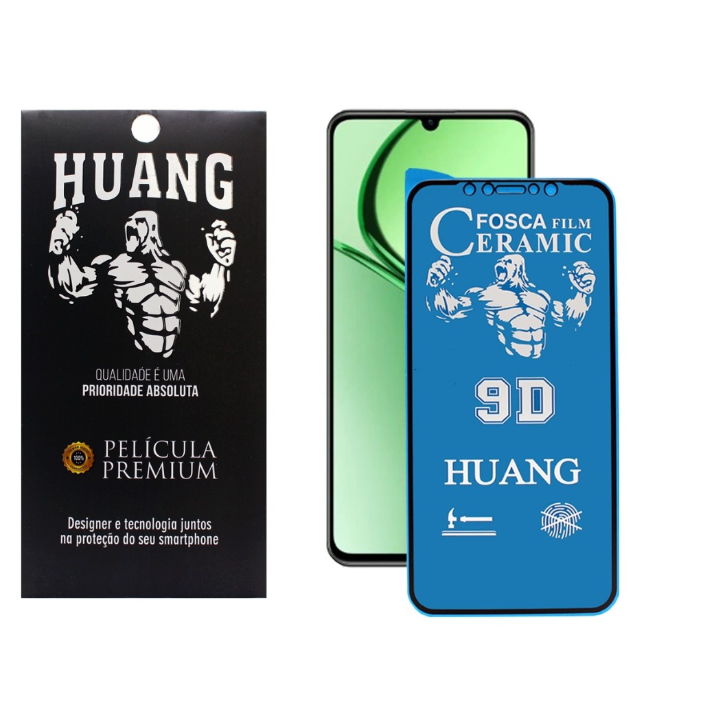Película Cerâmica Fosca Privacidade Realme para todos os modelos C1 ...