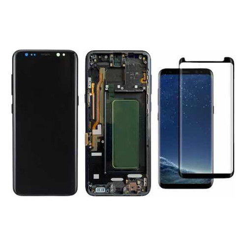 Tela Frontal Display Aro S8 Plus S8+ G955 Original + Película 3d Novo | Shopee Brasil