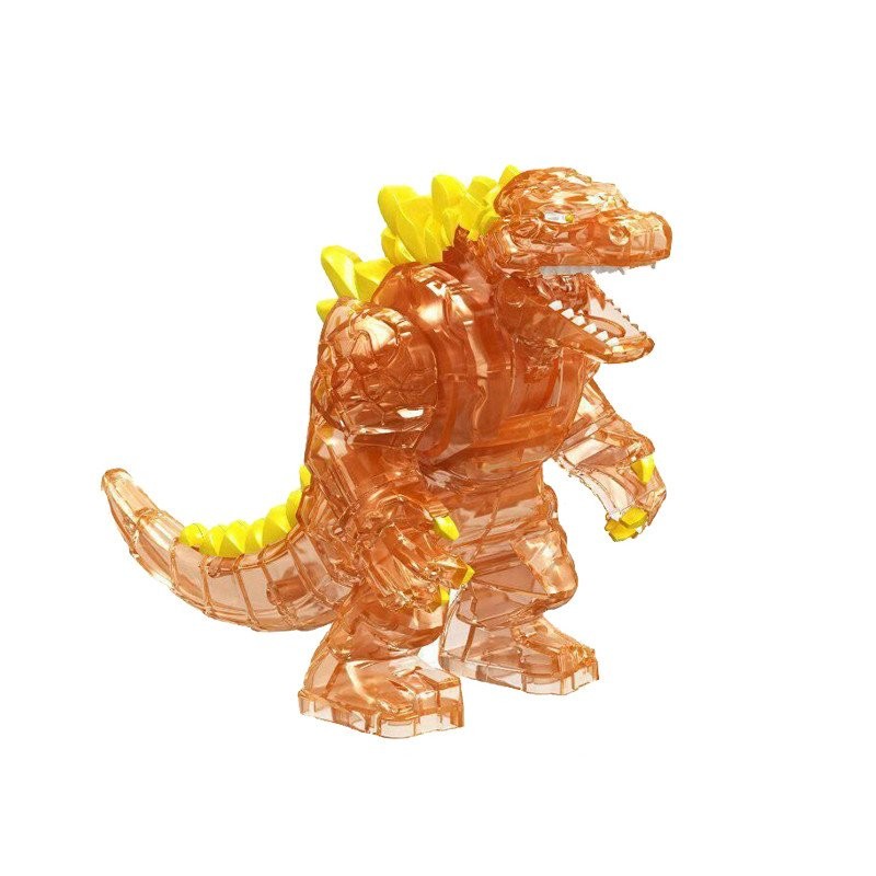 Novo Bloco de Construção Godzilla King Kong Lótus Vermelho, Monstro ...