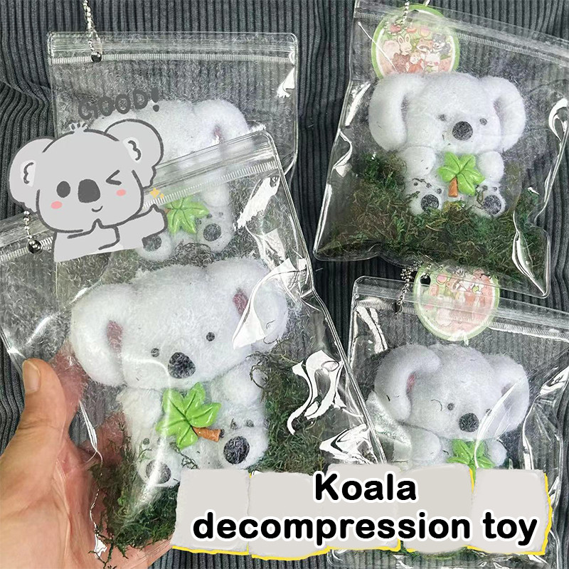 Amonghot > Brinquedo Fofo Squishy Toy Koala Bear Mochi Urso De Borracha ...