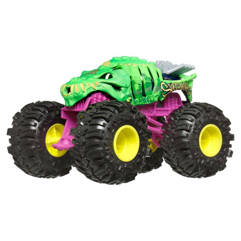Hot Wheels Monster Trucks Skelesaurus - Mattel | Shopee Brasil