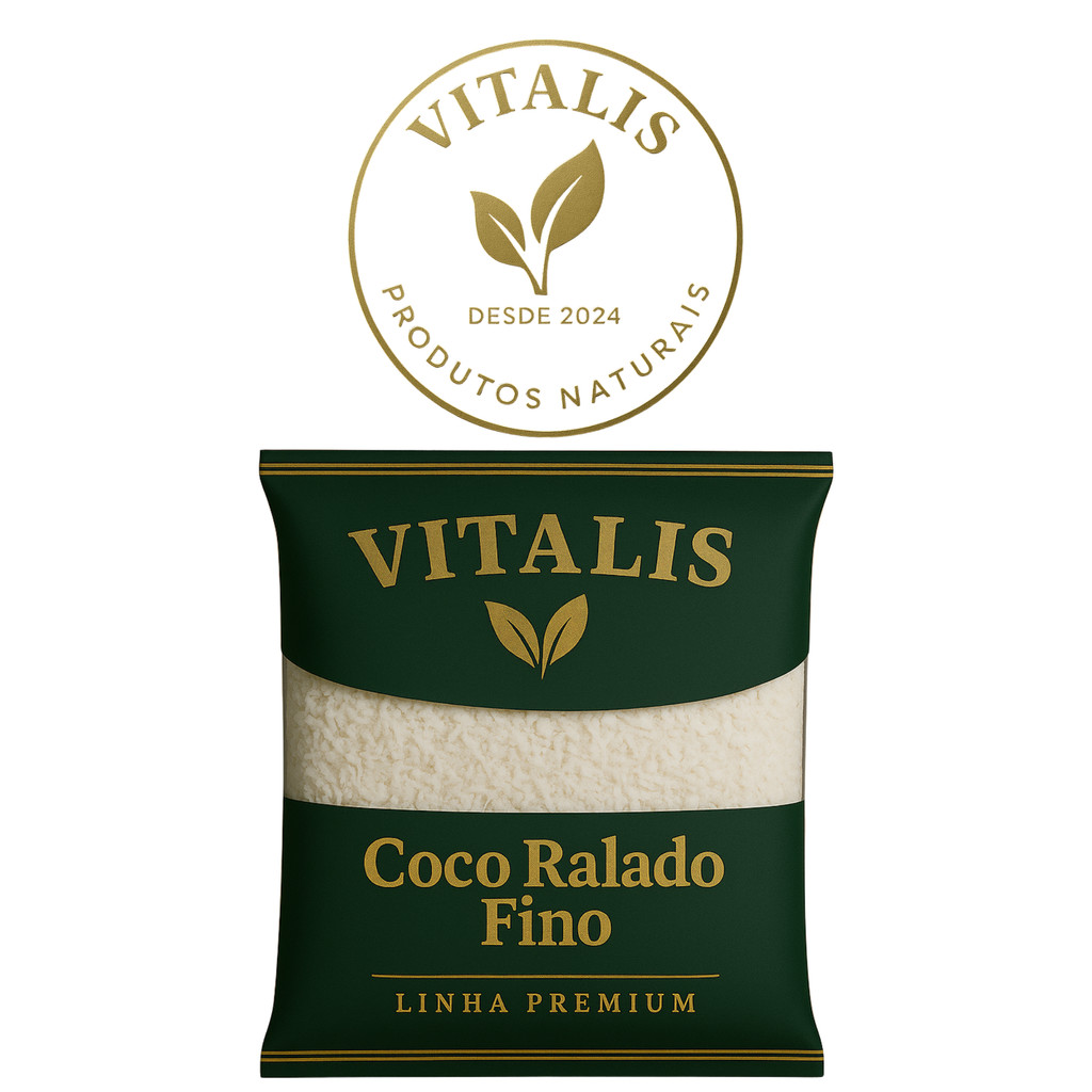 Coco Ralado Fino Sem Açúcar - 100g, 250g, 500g, 1kg | Natural e ...