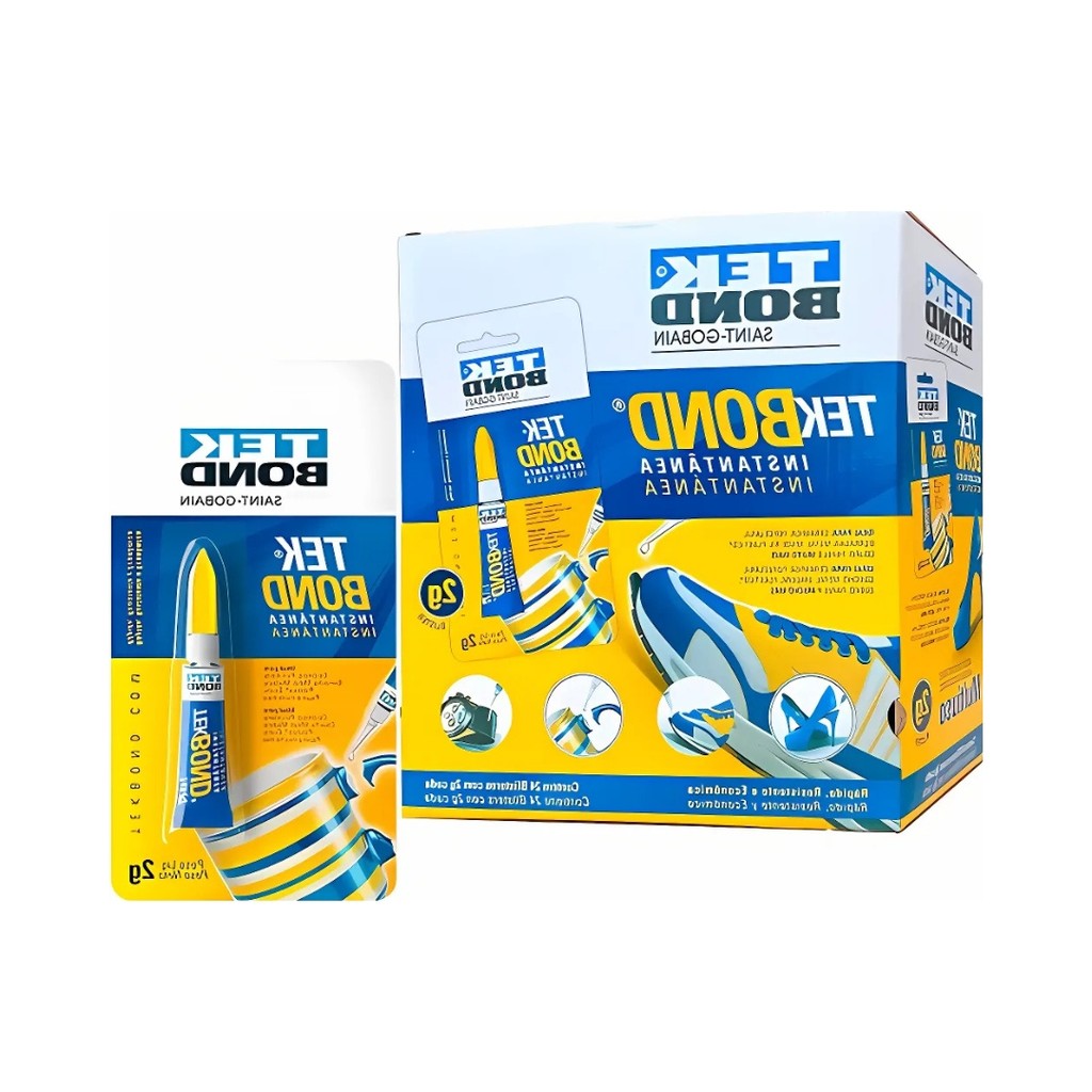 Cola Instantânea Universal Tekbond 2g Caixa C/24 super cola | Shopee Brasil