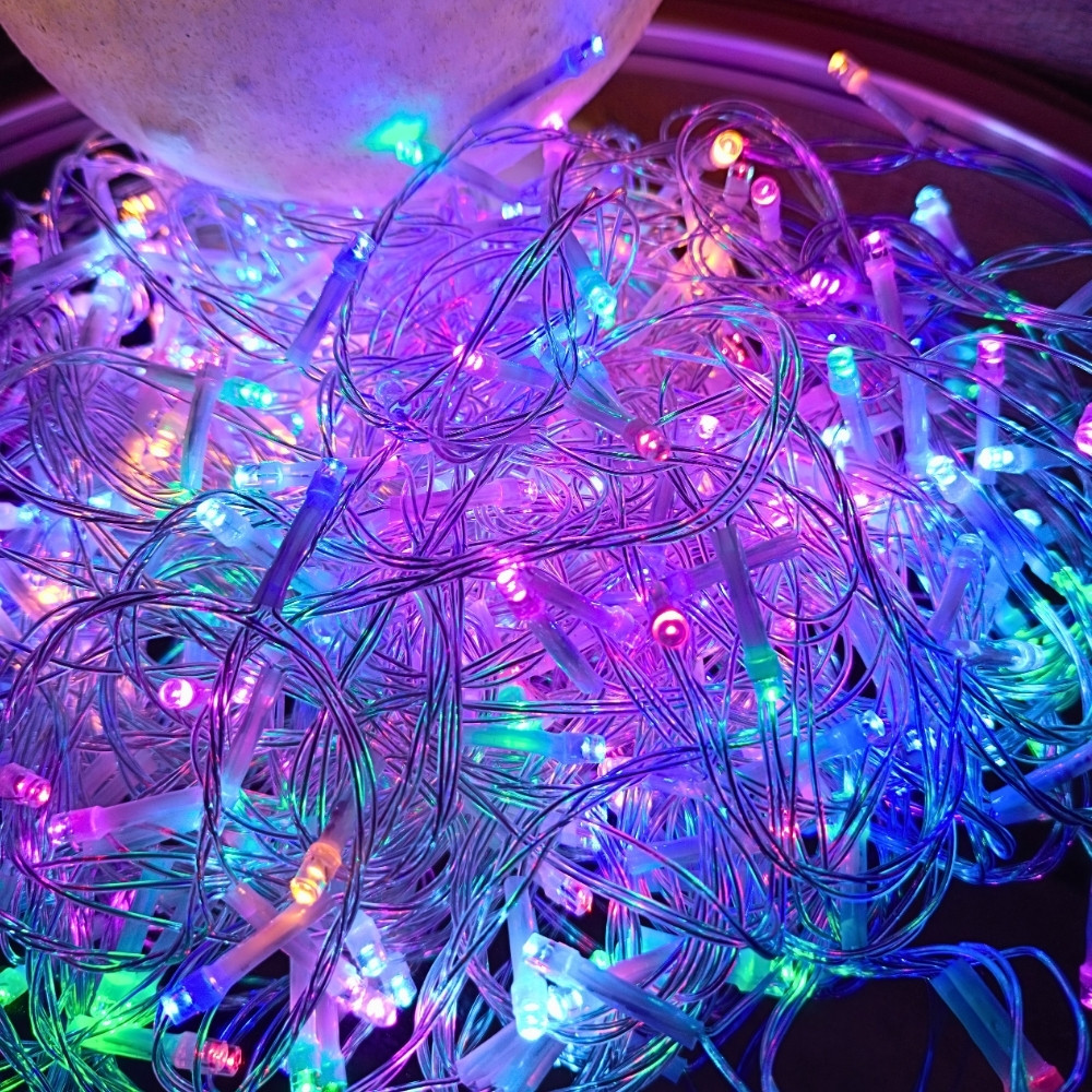 Pisca Pisca 100 LEDs Colorido 8 Funções 10Mts Decoração | Shopee Brasil