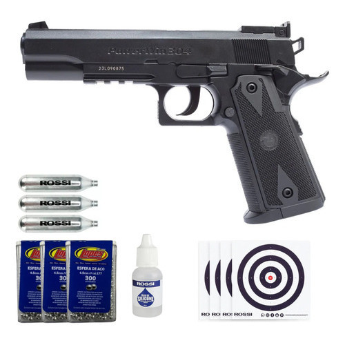 Pistola Airgun 1911 Tatical 4.5mm C02 -Original -Rossi | Shopee Brasil