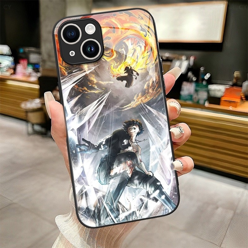 Natsu Dragneel design De Cauda De Fada Capa De Telefone De Vidro ...