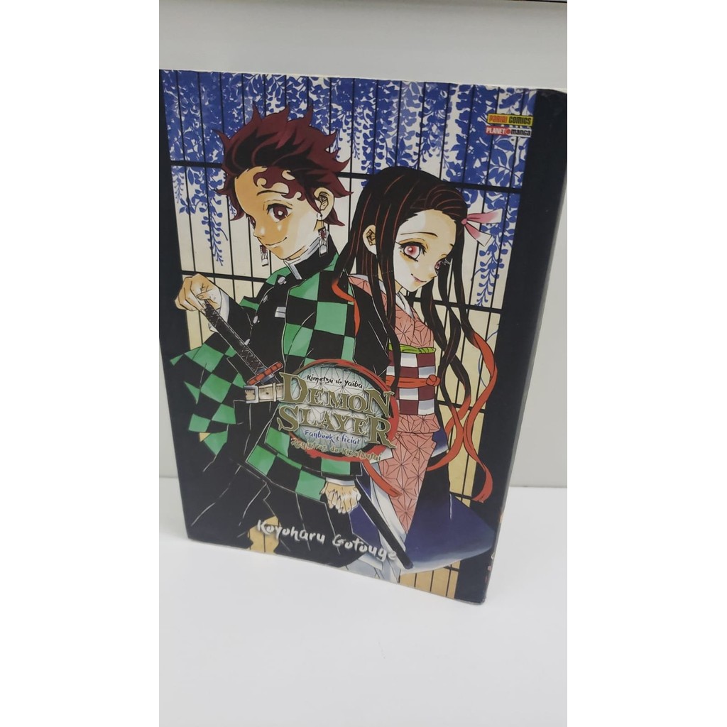 DEMON SLAYER KIMETSU NO YAIBA FANBOOK OFICIAL REGISTROS DO KISATSUTAI ...