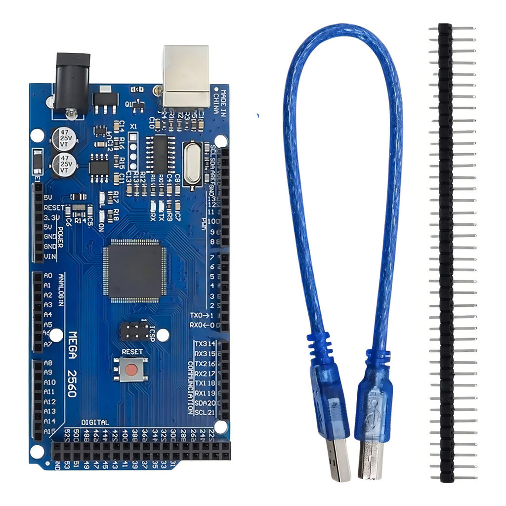 Placa Compativel Arduino Mega 2560 - Atmega2560 - Ch340 | Shopee Brasil