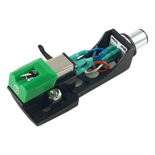 Toca Disco Headshell C/ At95e Audio Technica Agulha Eliptica | Shopee ...