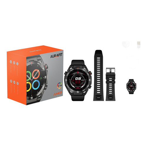 Smartwatch Relógio Inteligente Aurafit Redondo Am13 Amoled | Shopee Brasil
