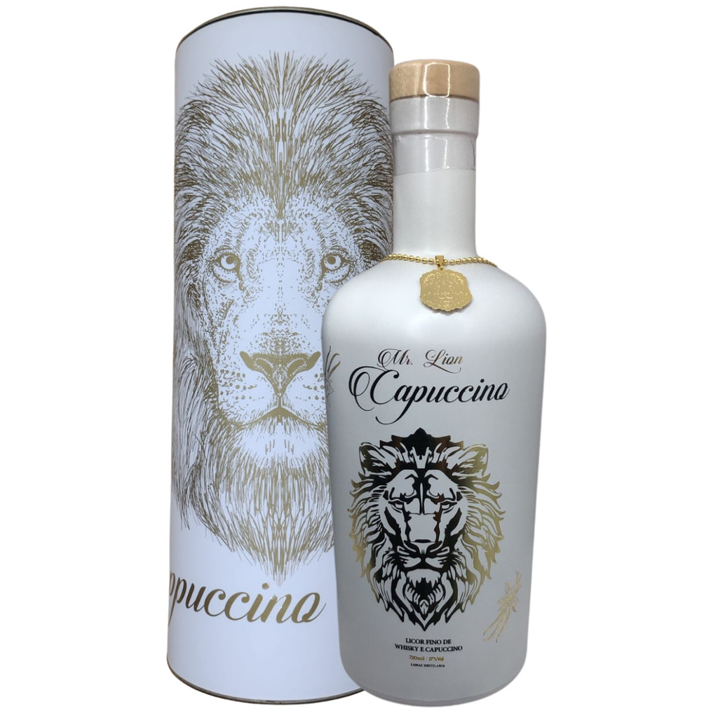 Mr Lion Capuccino Licor Fino Whisky Cappuccino 720ml MD Chefe | Shopee ...