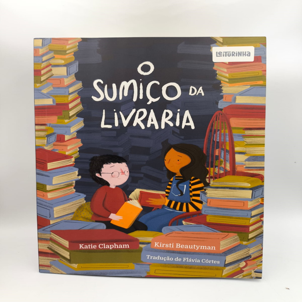 O Sumiço da Livraria autor Katie Clapham e Kirsti Beautyman | Shopee Brasil