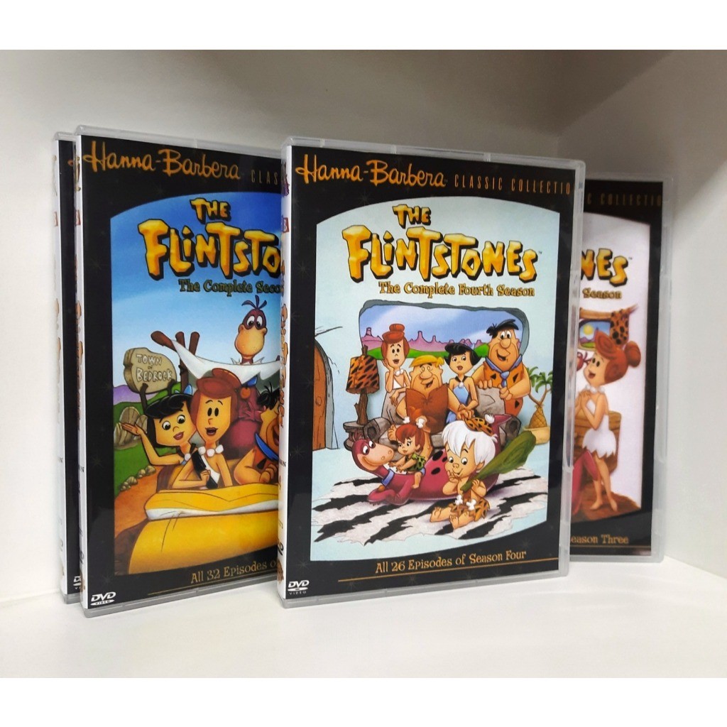 Box Os Flintstones 1ª 2ª 3ª E 4ª Temporada - 19 Dvds Desenho | Shopee ...