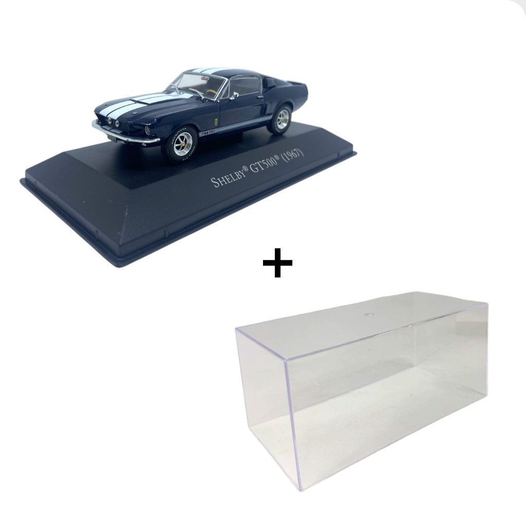Coleção American Cars Shelby GT500 (1967) Edição 01 Luppa Miniatura 1: ...