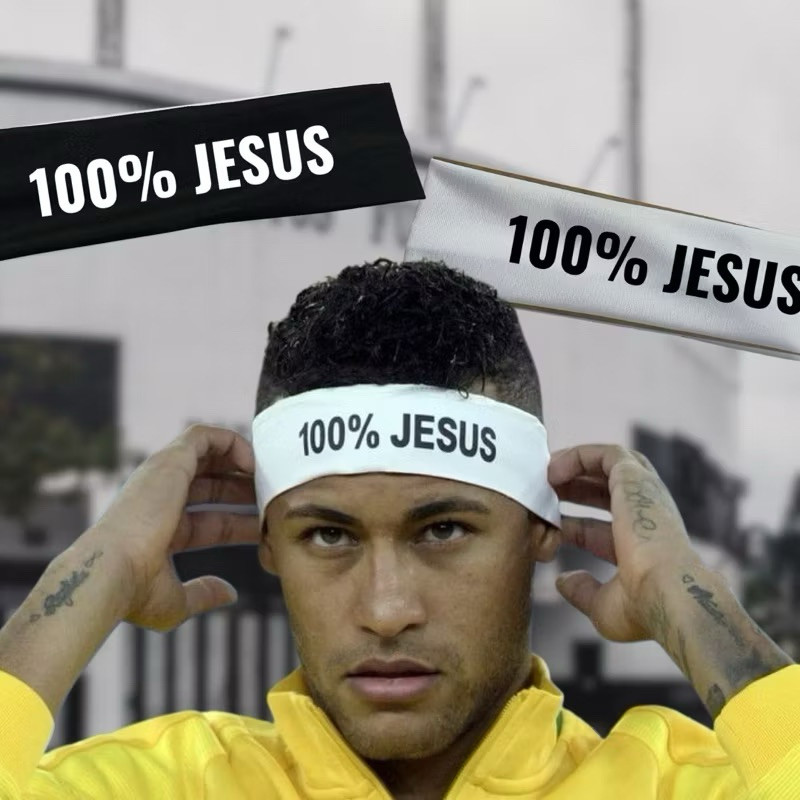 FAIXA NEYMAR/ 100% JESUS/ A MAIS VENDIDA/ EDIÇÃO 2025 | Shopee Brasil